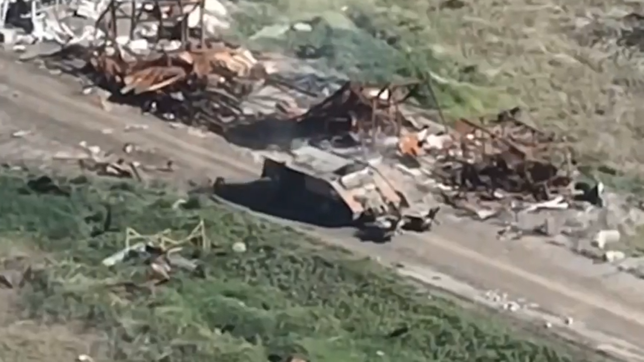 Russian Mad Max Minesweeper Destroyed