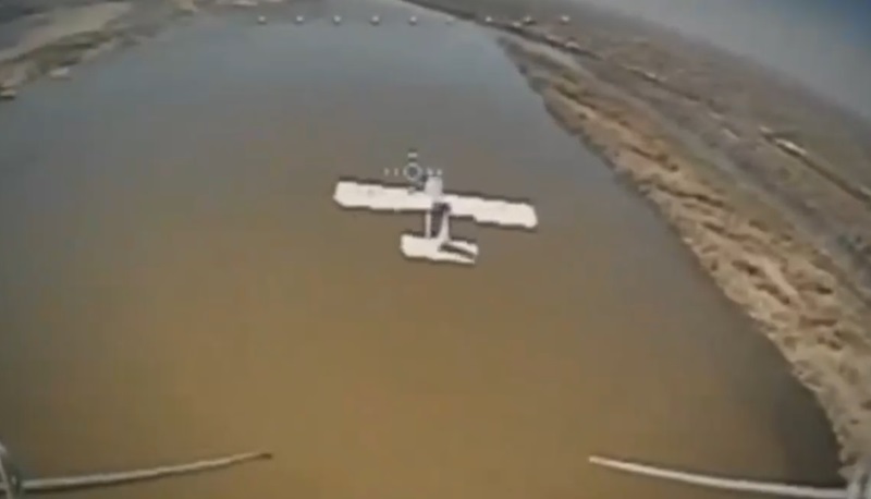 FPV Drone Takes Out Fixed Wing Drone