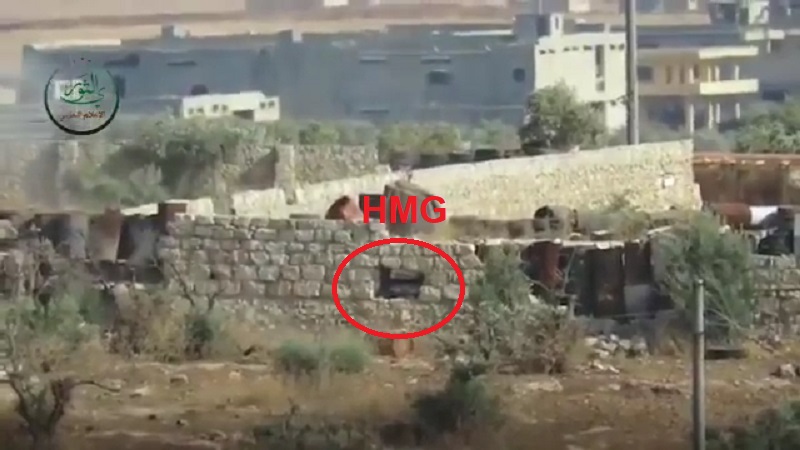 Heavy Machine Gun Nest Destroyed By Ukrainian Bomb Drone