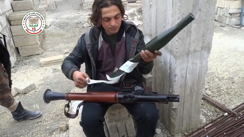 World's Calmest RPG Gunner in Syria - The Son of Jamshed?