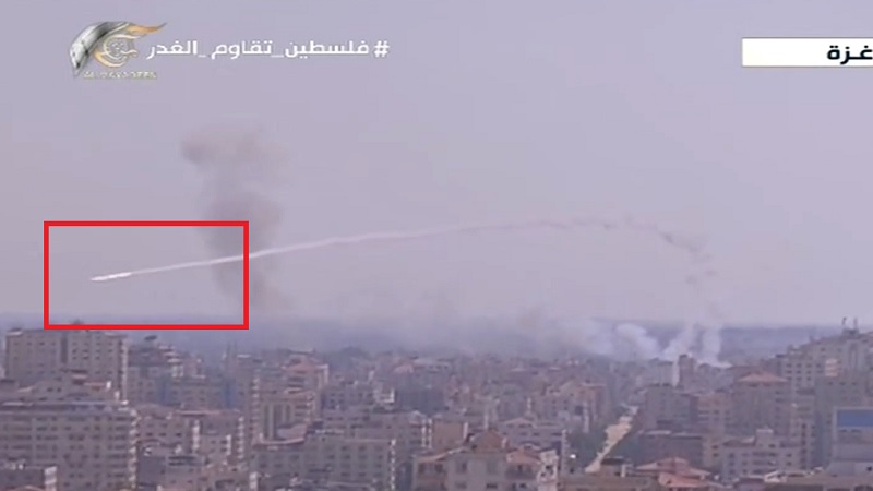 Second PIJ Rocket Going Wildly Off Course Captured on Live TV