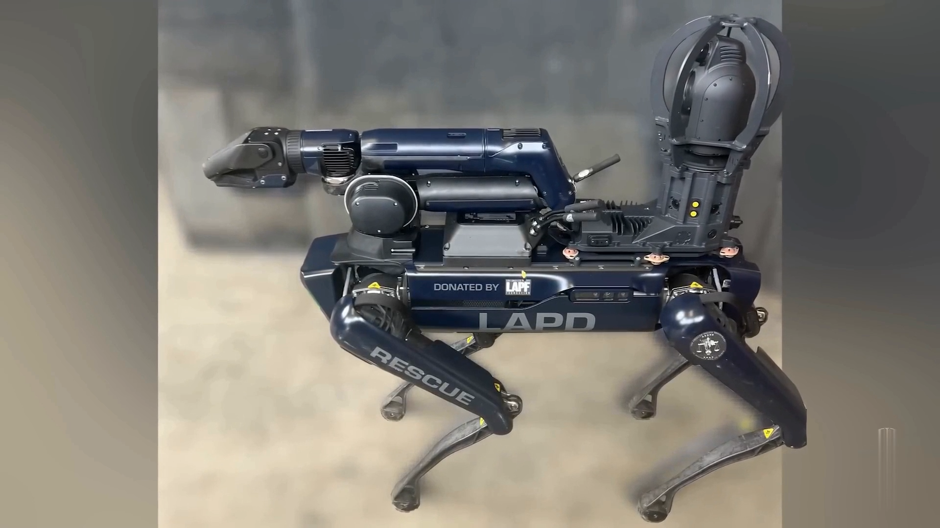 Old School/New School: LTL's And Quadruped Drone Take Down Suspect
