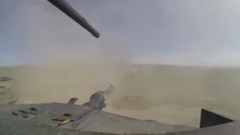 GoPro Footage of Massive Tank Training Exercise