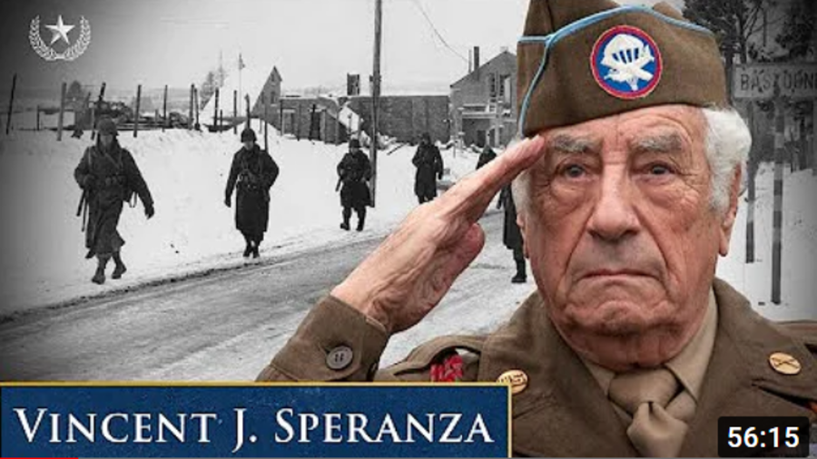 WWII 101st Airborne Paratrooper Vincent Speranza’s Story