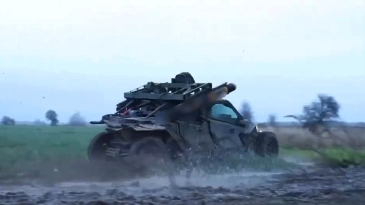 Anti-Drone Dune Buggy Scores Kills