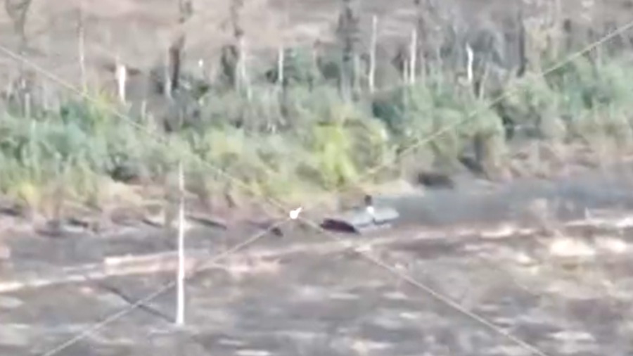 Russian BMP Knocked Out Then Finished Off