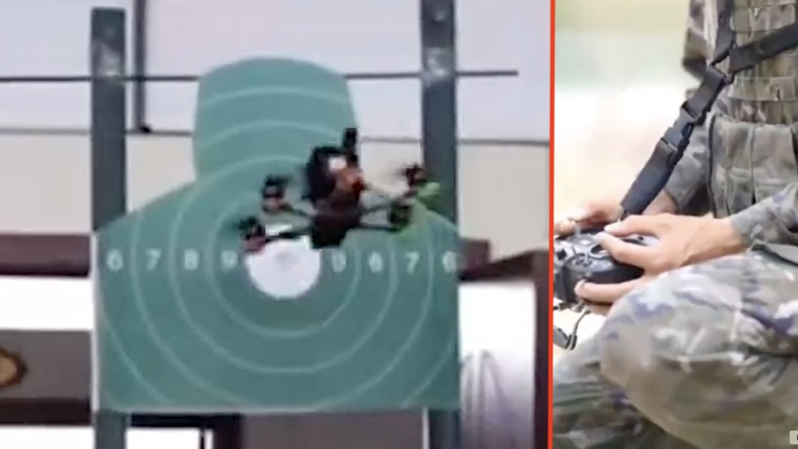 Chinese Troops Conduct CQB With FPV Kamikaze Drones