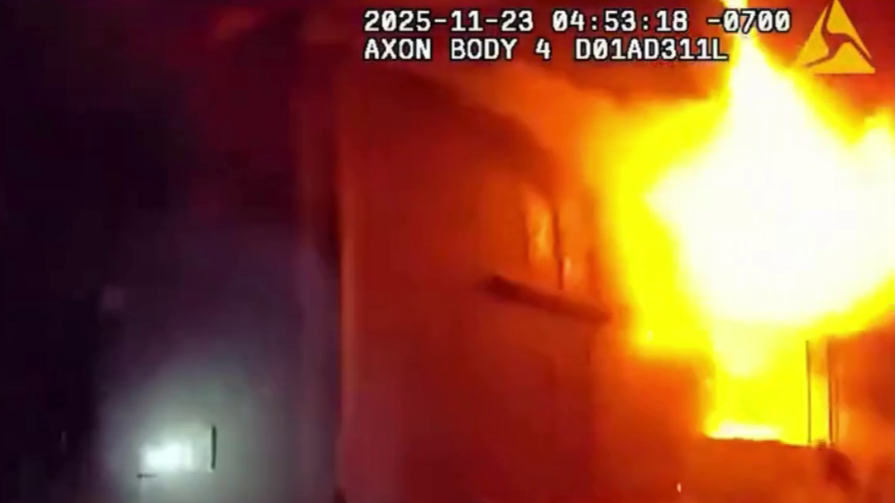 Colorado Cops Rescue Man Trapped In Burning House