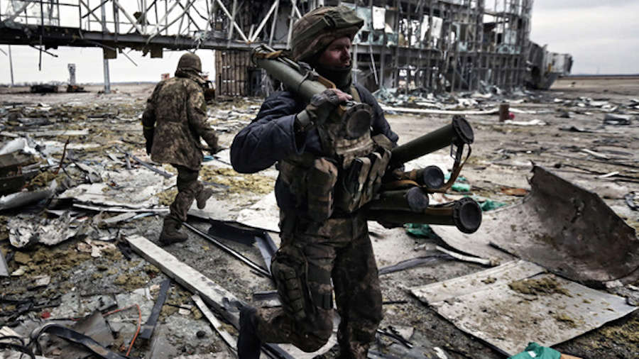 The "Cyborgs" Of The Ukrainian Army In Action (2021)