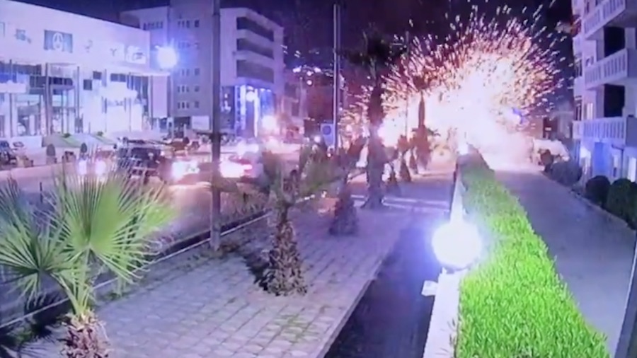 Deadly Rocket Attack On US Base In Erbil Captured On Video