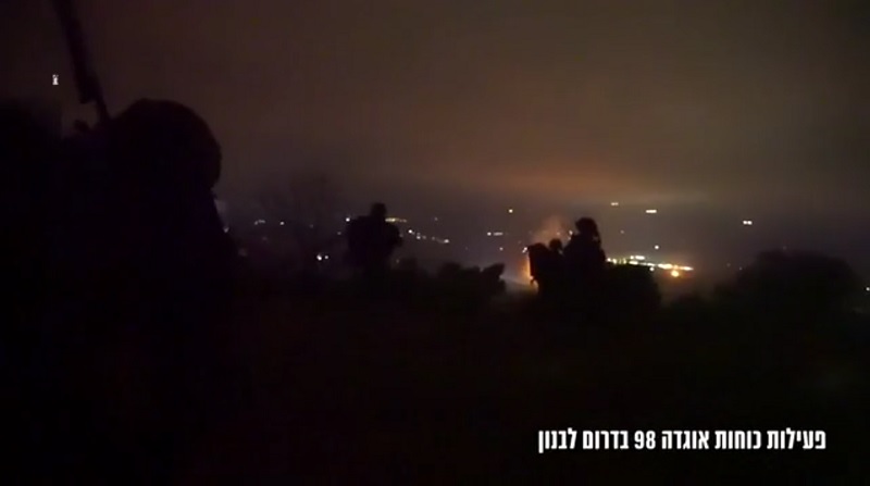 First Footage of Ground Combat Operations in Lebanon