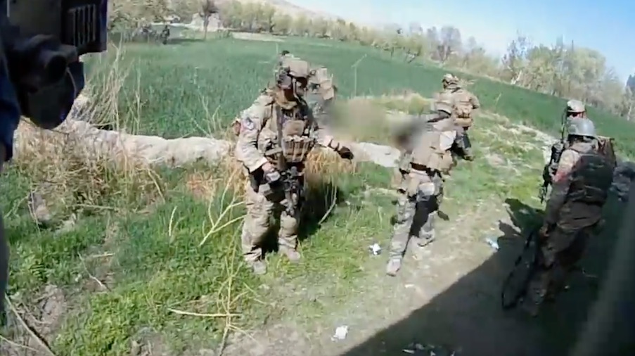 Green Berets Move Under Fire In Afghanistan