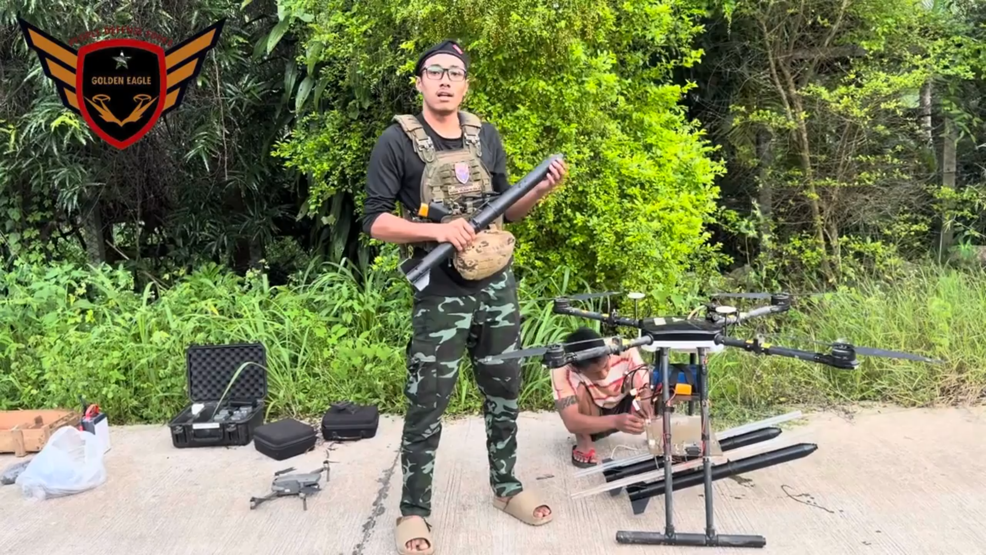 Golden Eagle PDF Debuts Missile Drones