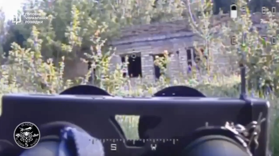 Ground Drone Rocks Double Rocket Launchers