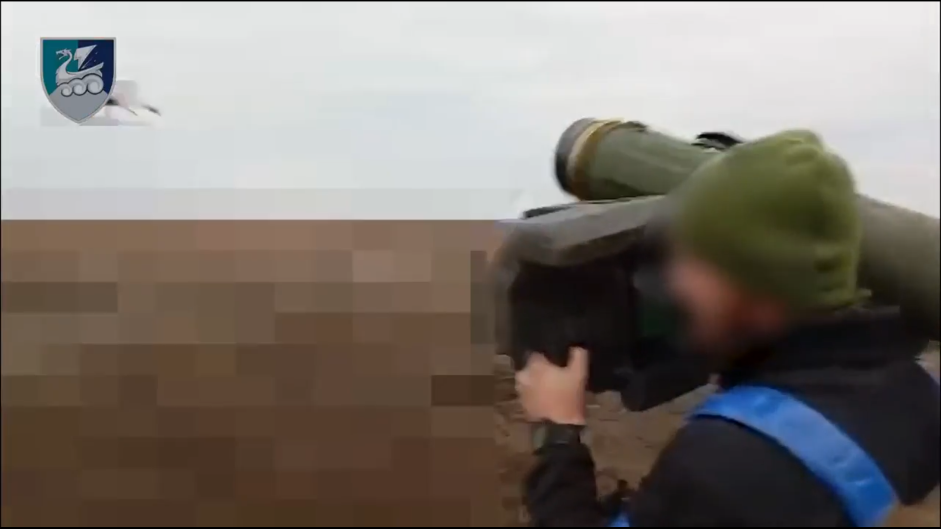 Javelins Turn Russian Armor Column Into Flaming Ruin