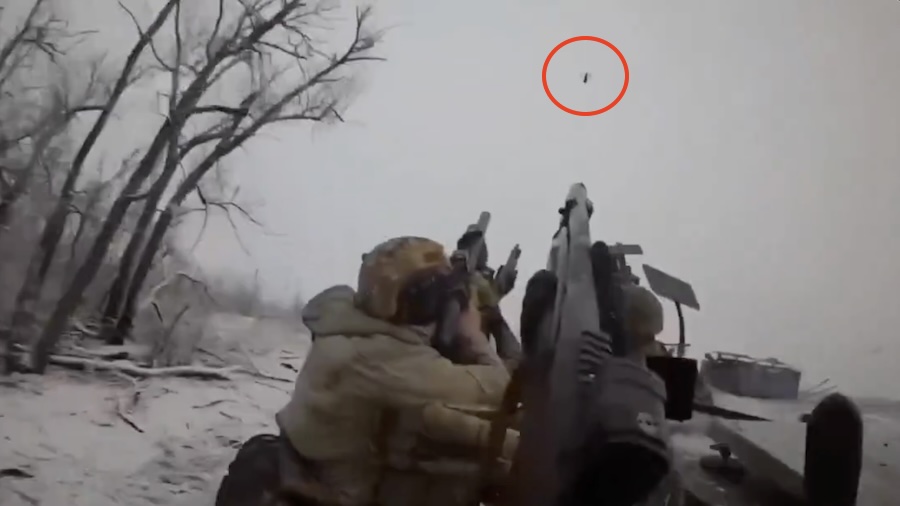 Lucky Shot Zaps Bomb Drone Just In Time