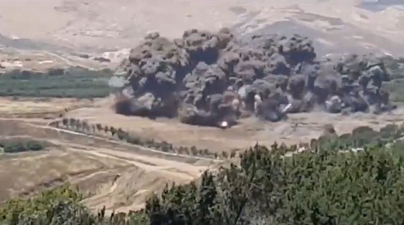 Massive De-mining Operations Carried out by Israel Near Golan Heights