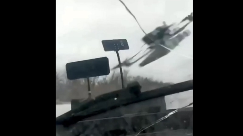 MRAP Windshield Tanks Direct Hit