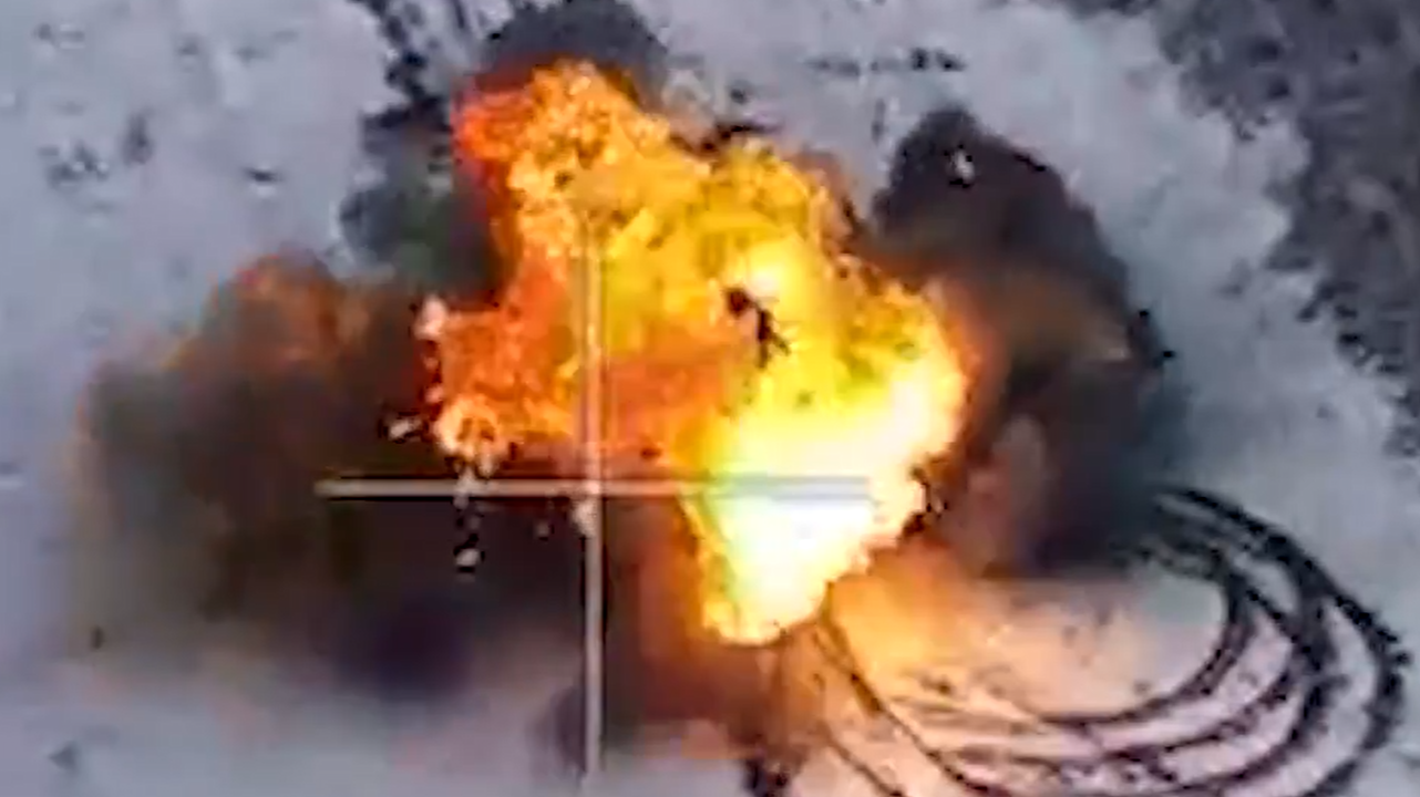 (NSFW) Russian ATV Strikes Mine