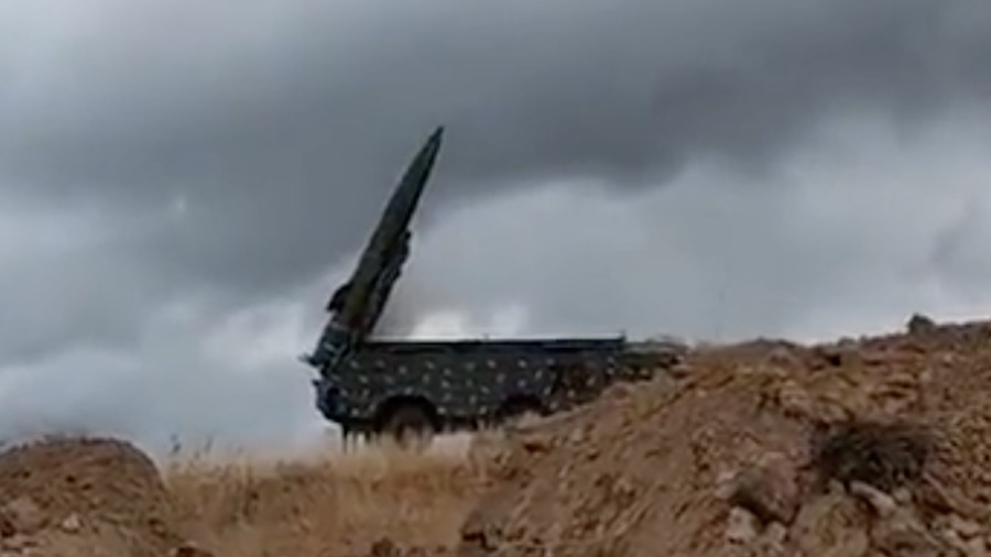 Armenian Forces Launch OTR-21 Tochka-U Ballistic Missile In 2nd ...