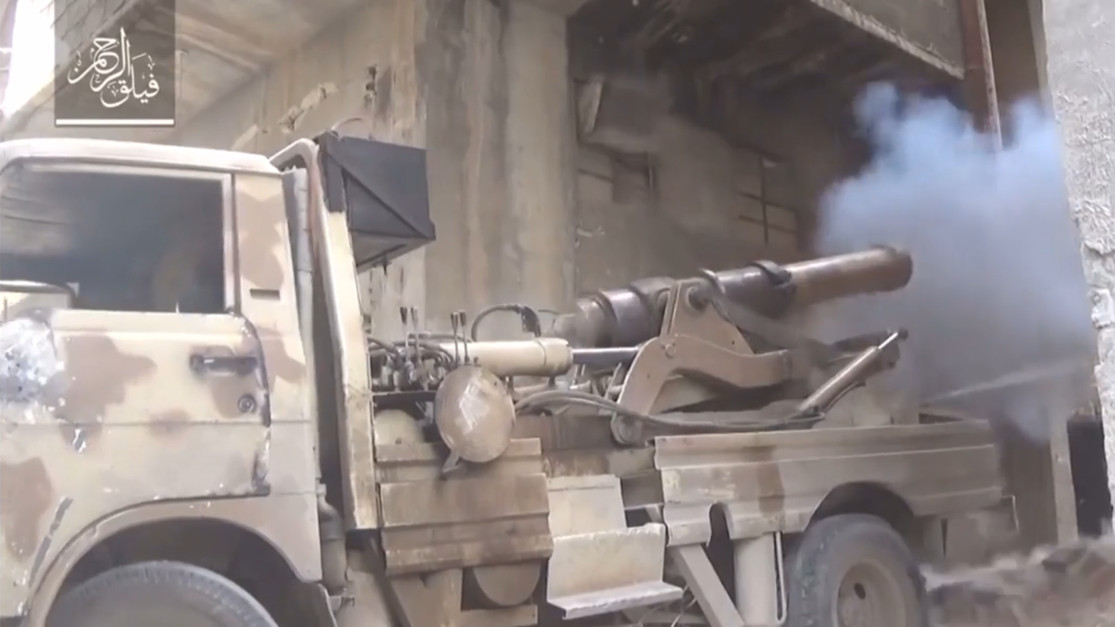 Ottoman Cannon Technical, Syria 2017