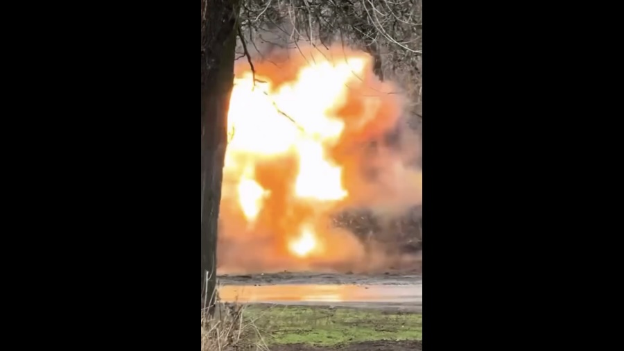 Rifleman Zaps Incoming Bomb Drone