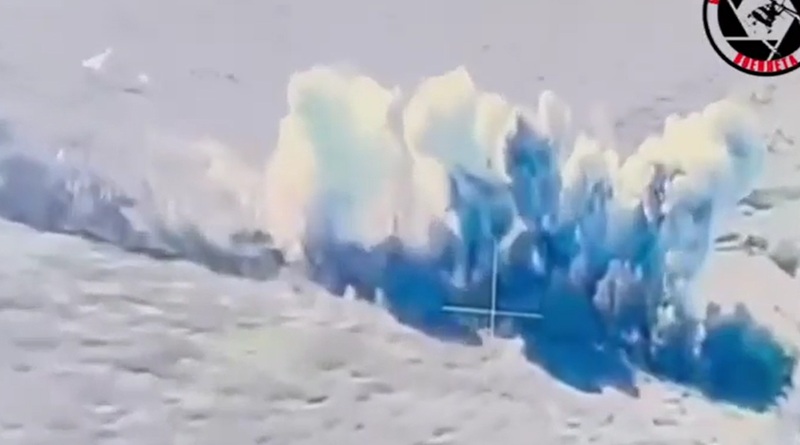 Russian Airstrikes Hit Ukrainian Tree Line