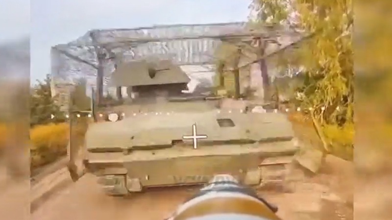 Russian Ambush Drones Target Armor