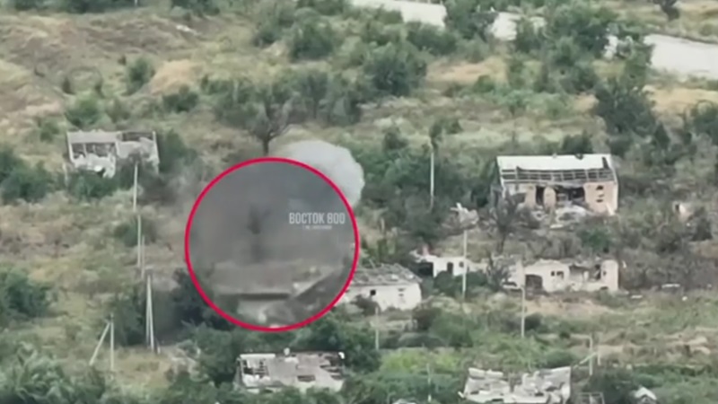 Russian Counter-Battery Destroys Ukrainian Mortar Team