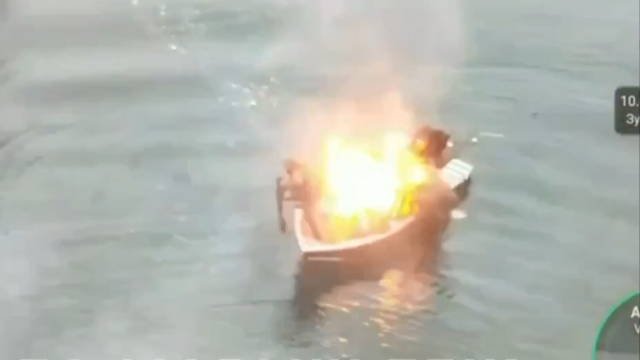 Russian River Crossing in Grandpa's Boat Fails