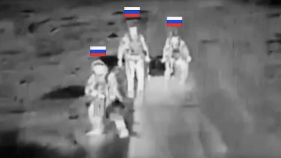 Russians Shredded At Night
