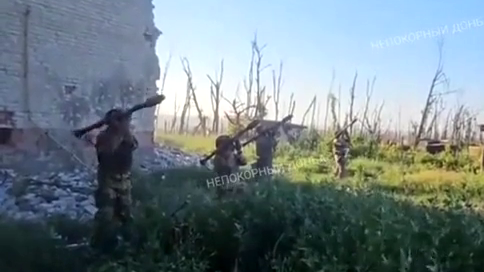 Russians Volley Firing Thermobarics