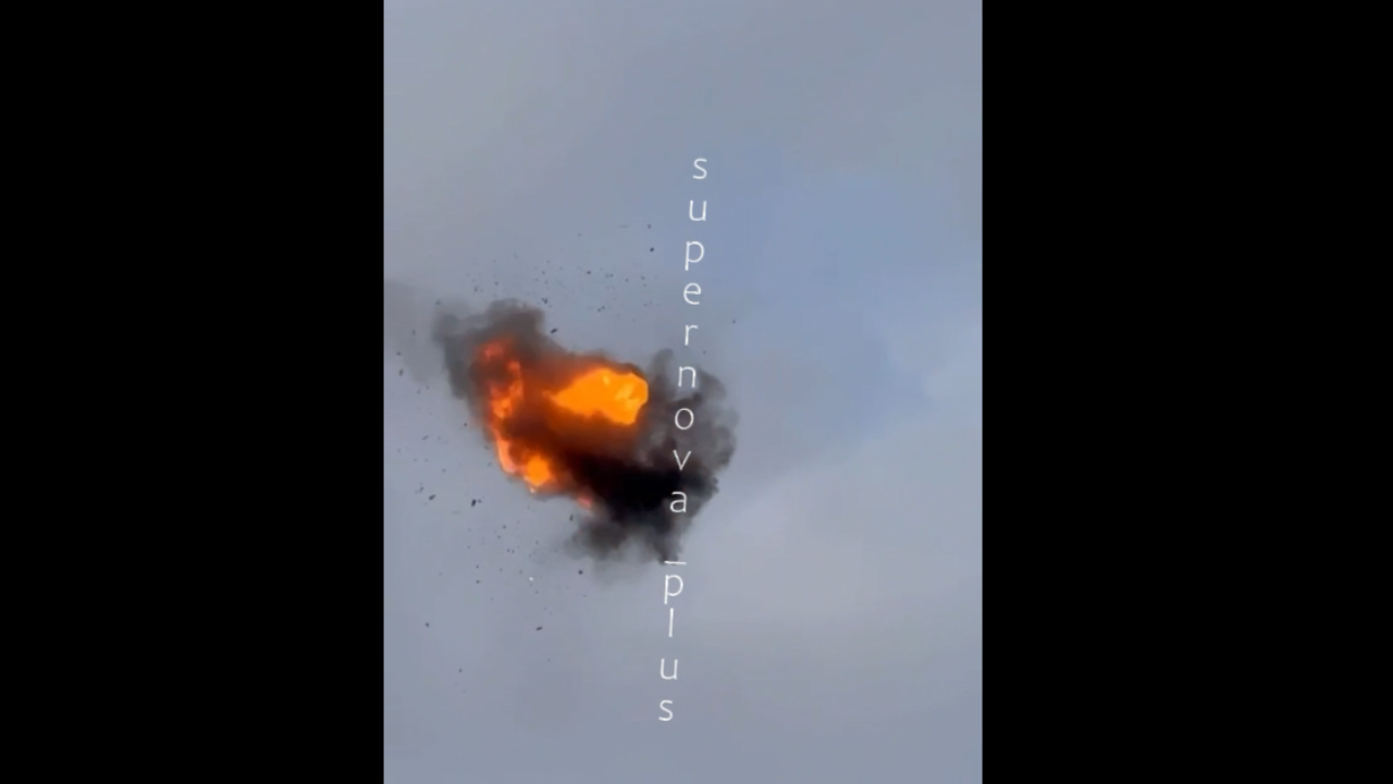 Shahed Drone Destroyed by SAM