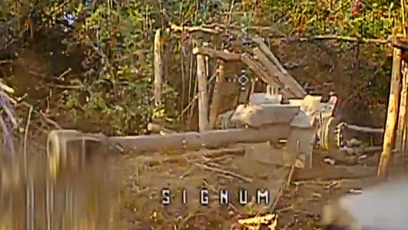 Signum Drone Unit Destroys Artillery