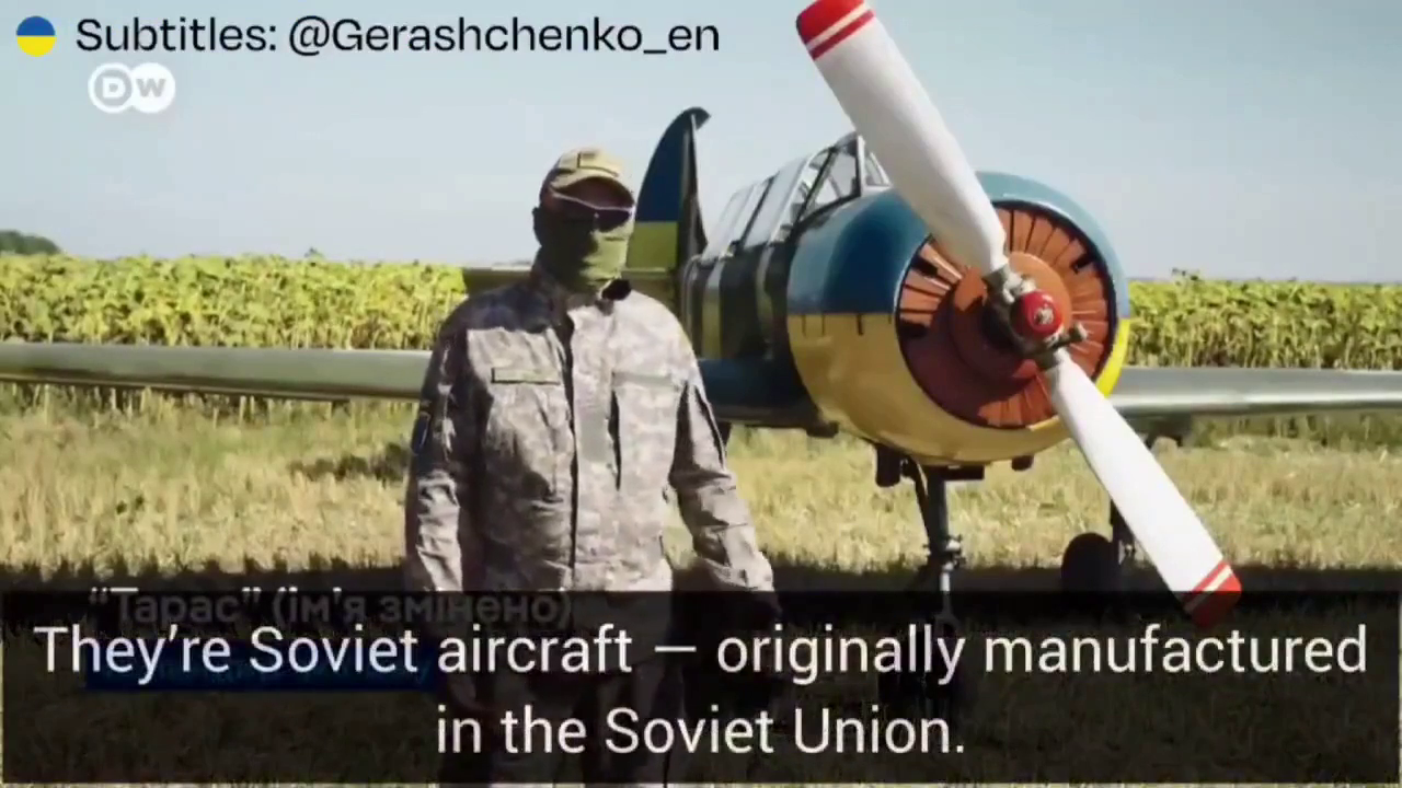 Soviet Trainer Plane Used To Swat Russian Drones