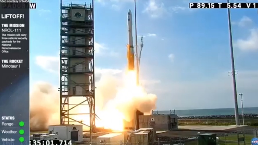 Watch: Space Force Launches 3 Classified Payloads Into Orbit