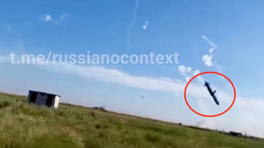 Russian Records Extremely Close Storm Shadow Impact