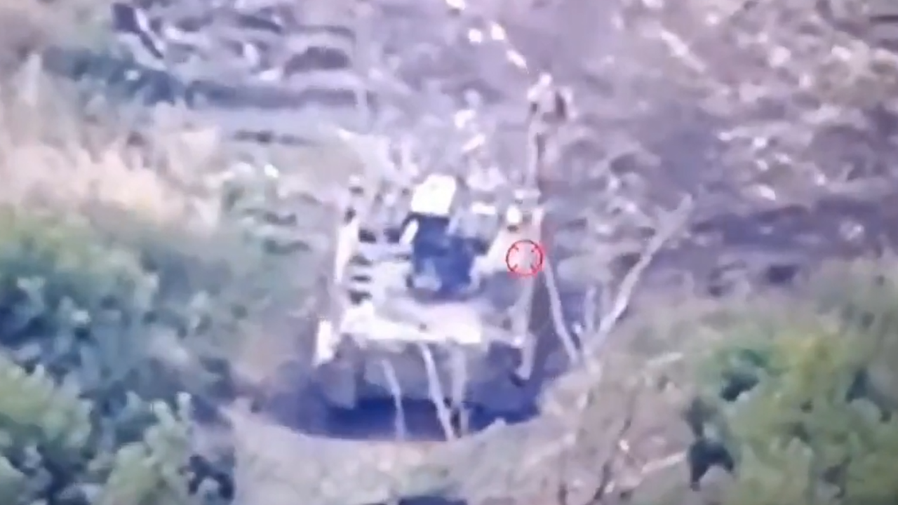 Strela Air Defense System Destroyed