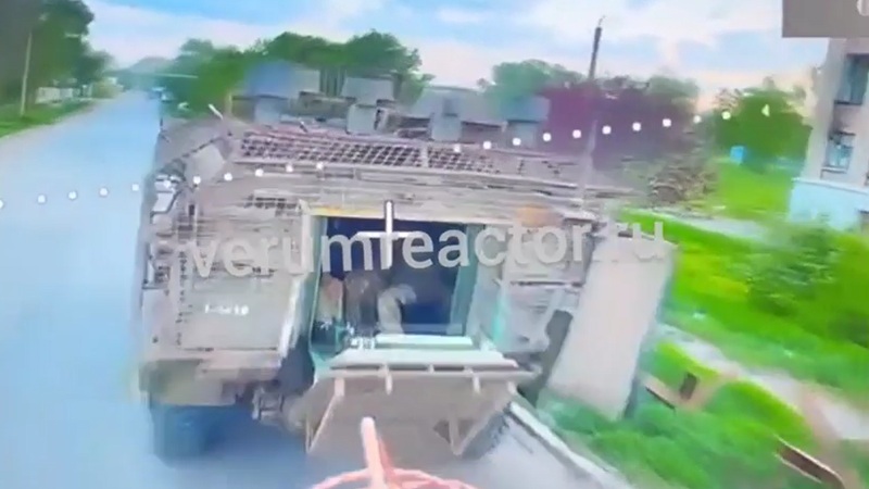 Troop Transport Hit as the Ramp Drops