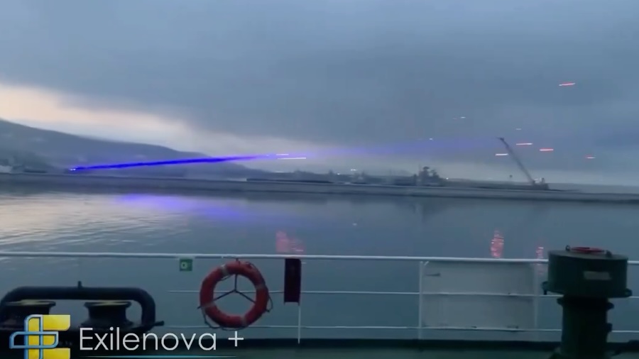 Ukrainian Drone Blasts Russian Missile Frigate