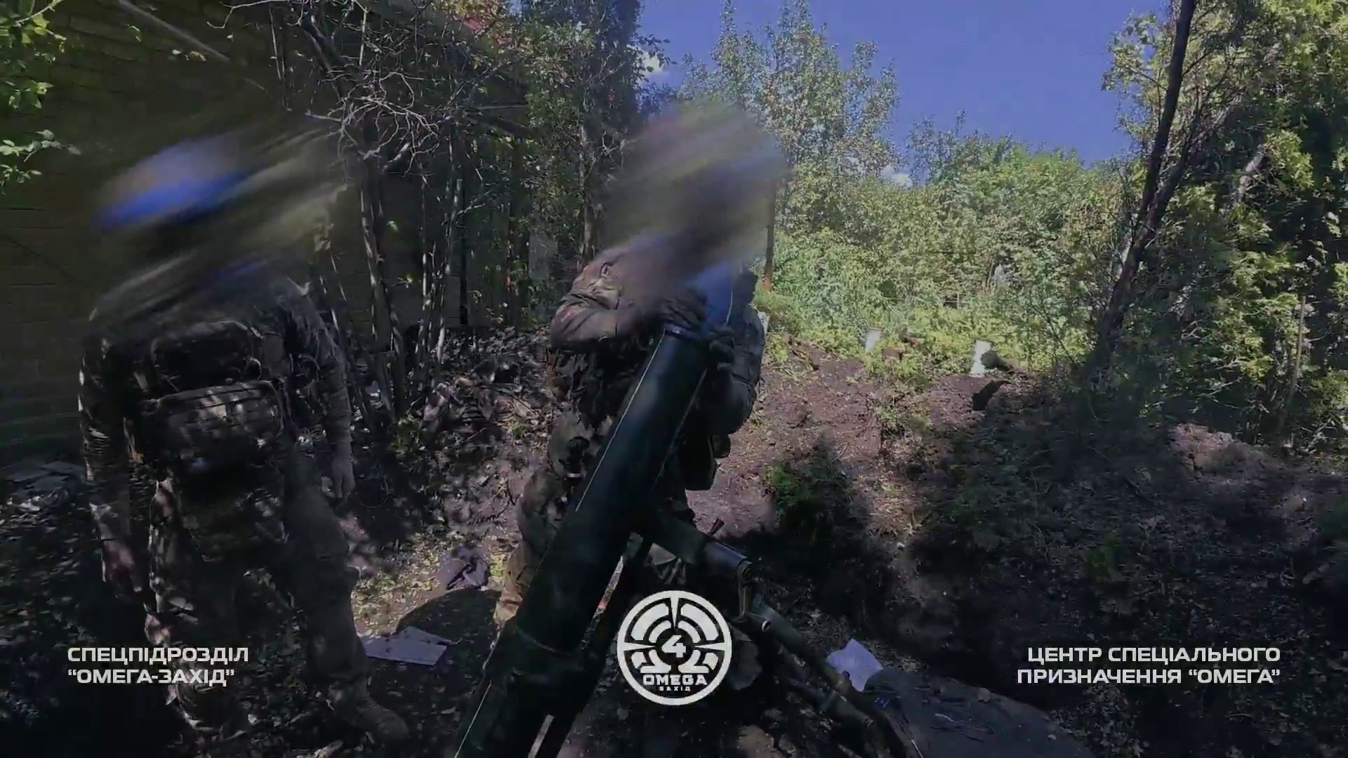 Ukrainian Omega SOF Brings The Rain