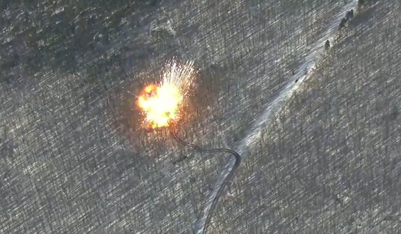 Ukrainian S300 Destroyed by Iskander Strike