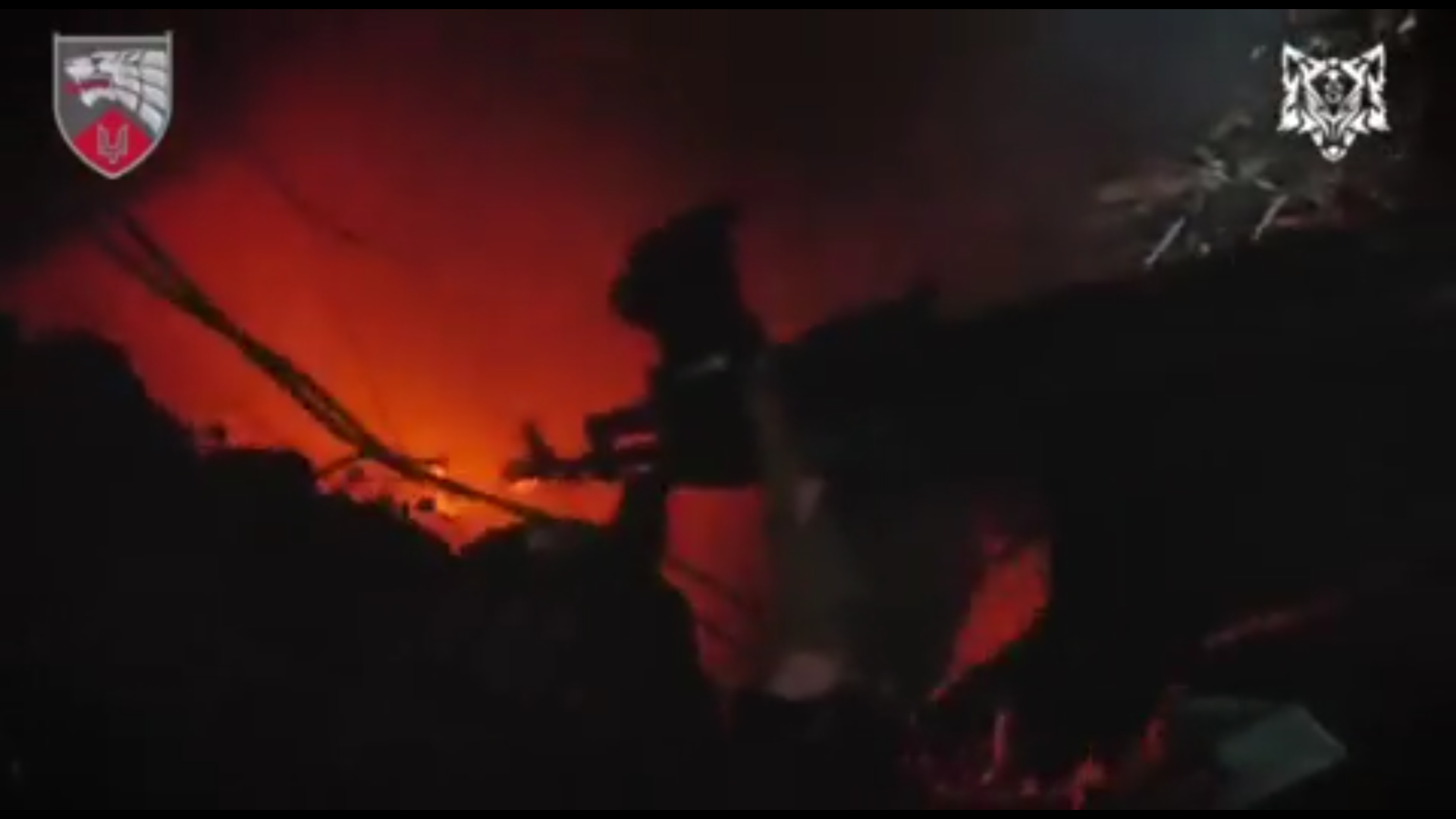 Ukrainian SF Turns Russian Dugout Into Hell